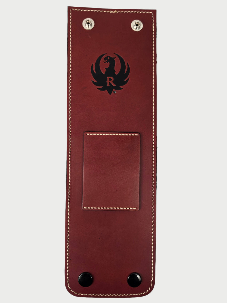 Ruger Leather Cartridge Wallet with Dark Logo – Grizzly Hunting