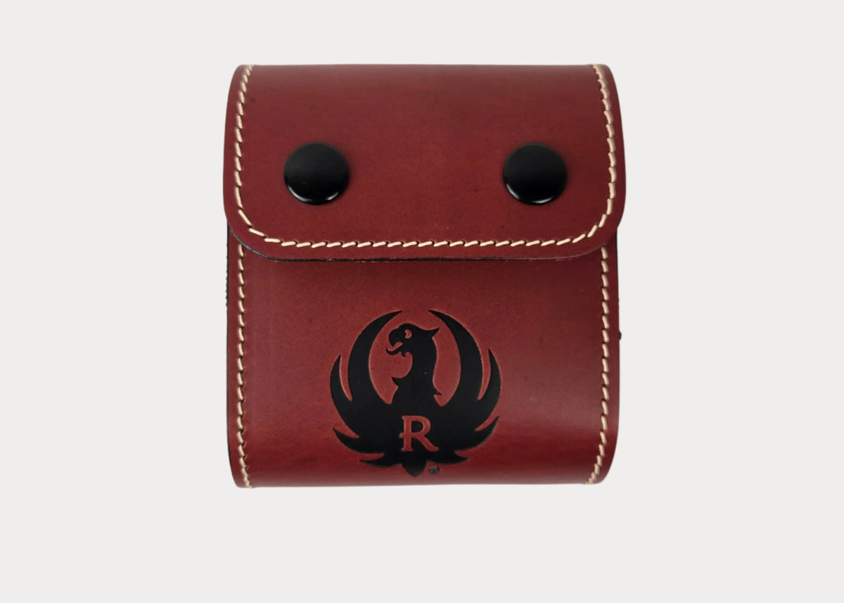 Ruger Leather Cartridge Wallet with Dark Logo – Grizzly Hunting